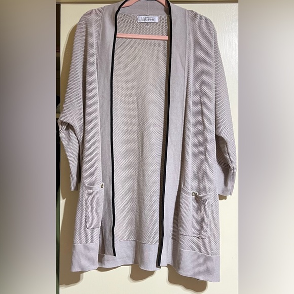 Kasper | Sweaters | Kasper Light Weight Cardigan With Open Front And ...